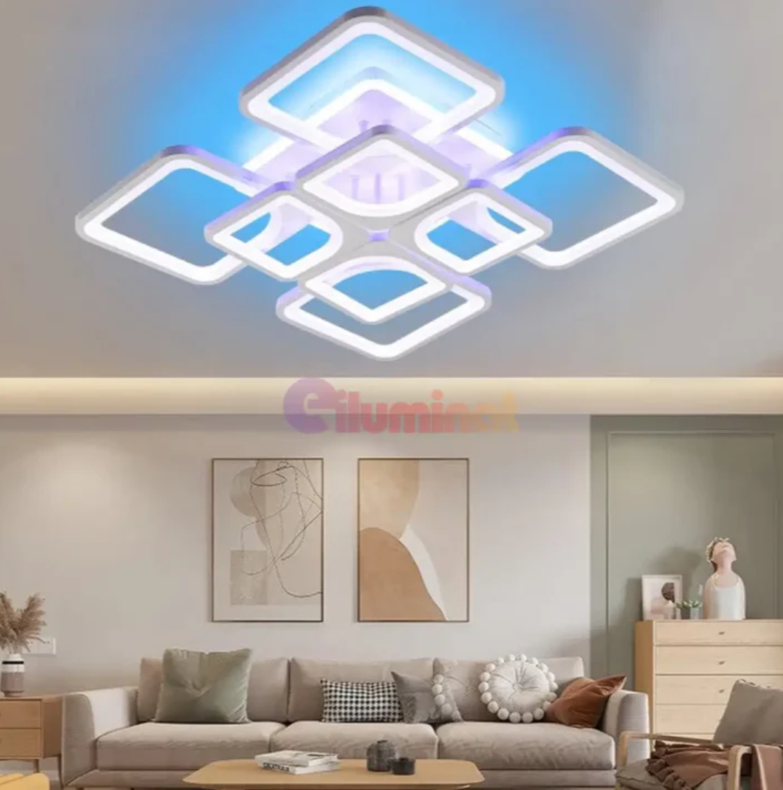 Lustre LED RGB Multicolor - Eiluminat