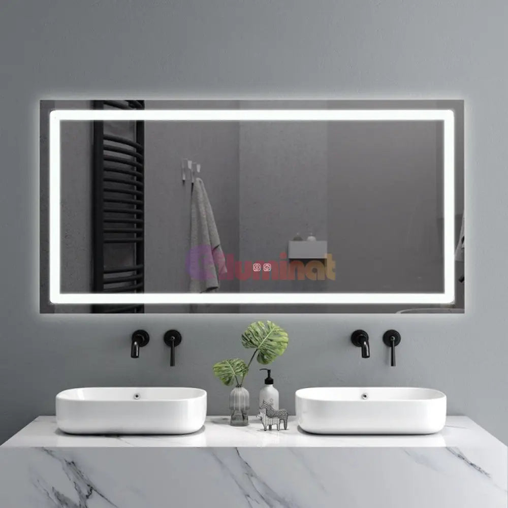 Oglinzi Dreptunghiulare Baie cu LED - Eiluminat