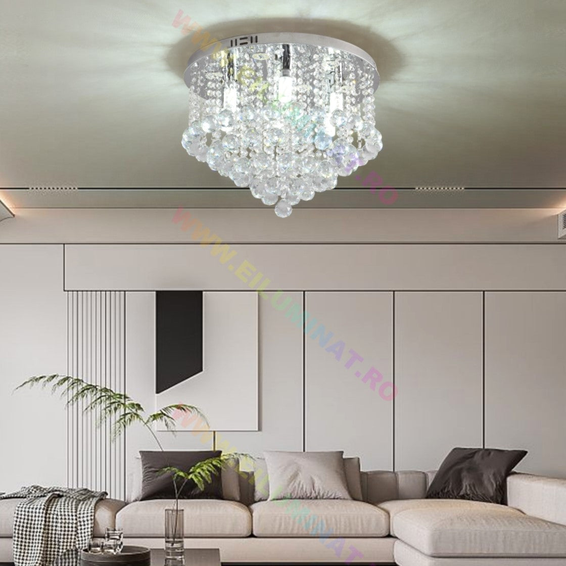 Candelabru Cristal LORY RGB Telecomanda