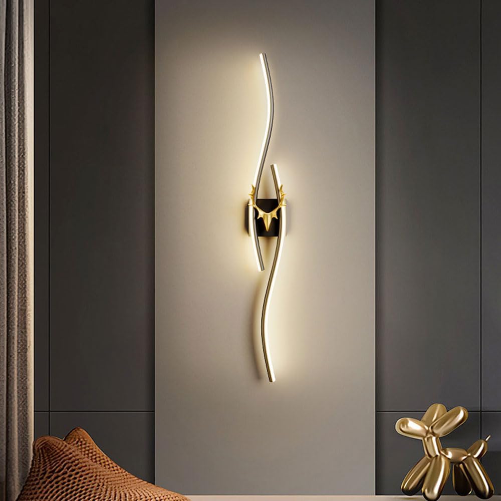 Aplica LED ZYBO Black 60CM