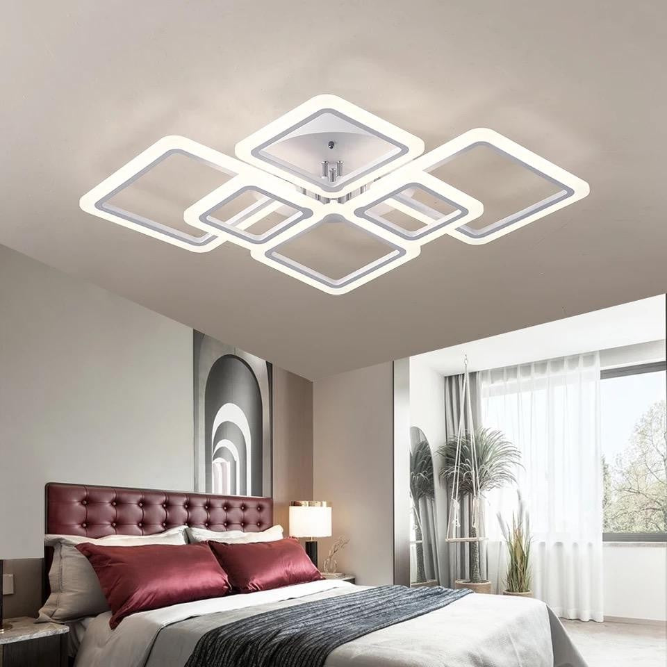Lustra LED 4+2 DIAMOND MAXI Design Telecomanda Echivalent 600W