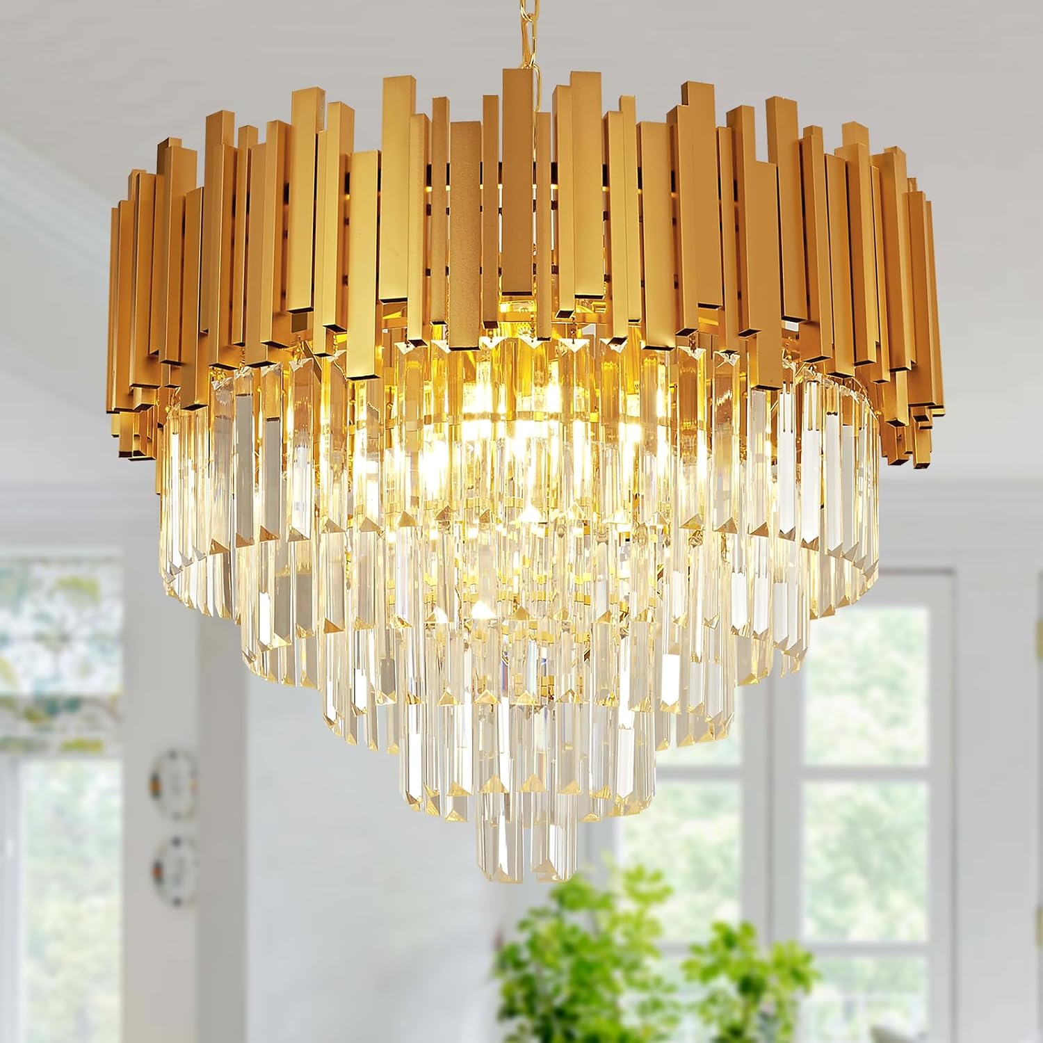Candelabru Cristal GOLDEN MAXI 500mm