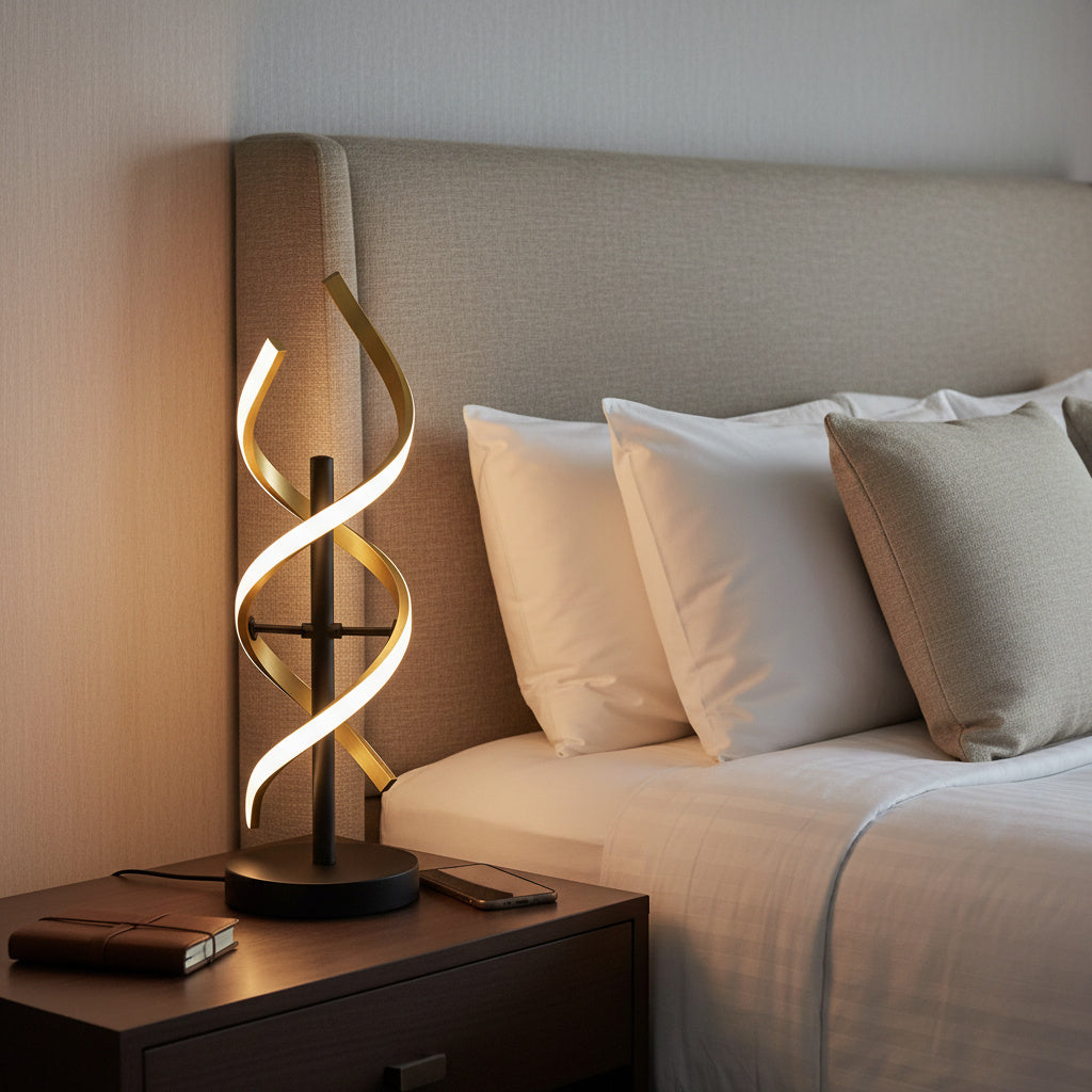 Veioza LED SEQUENCE PREMIUM Gold 20W