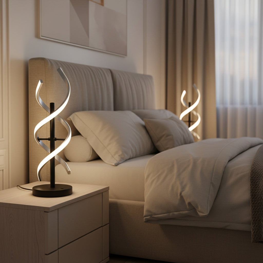 Veioza LED SEQUENCE PREMIUM Silver 20W