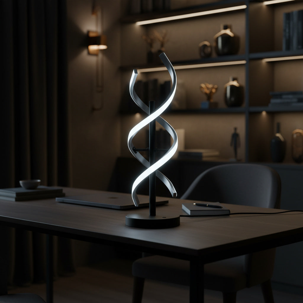 Veioza LED SEQUENCE PREMIUM Silver 20W