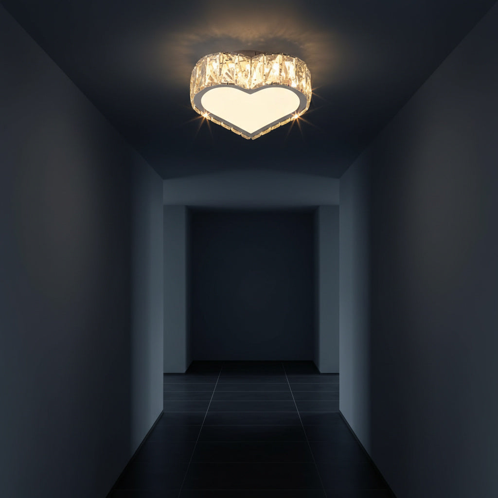 Lustra LED HEART White Echivalent 150W