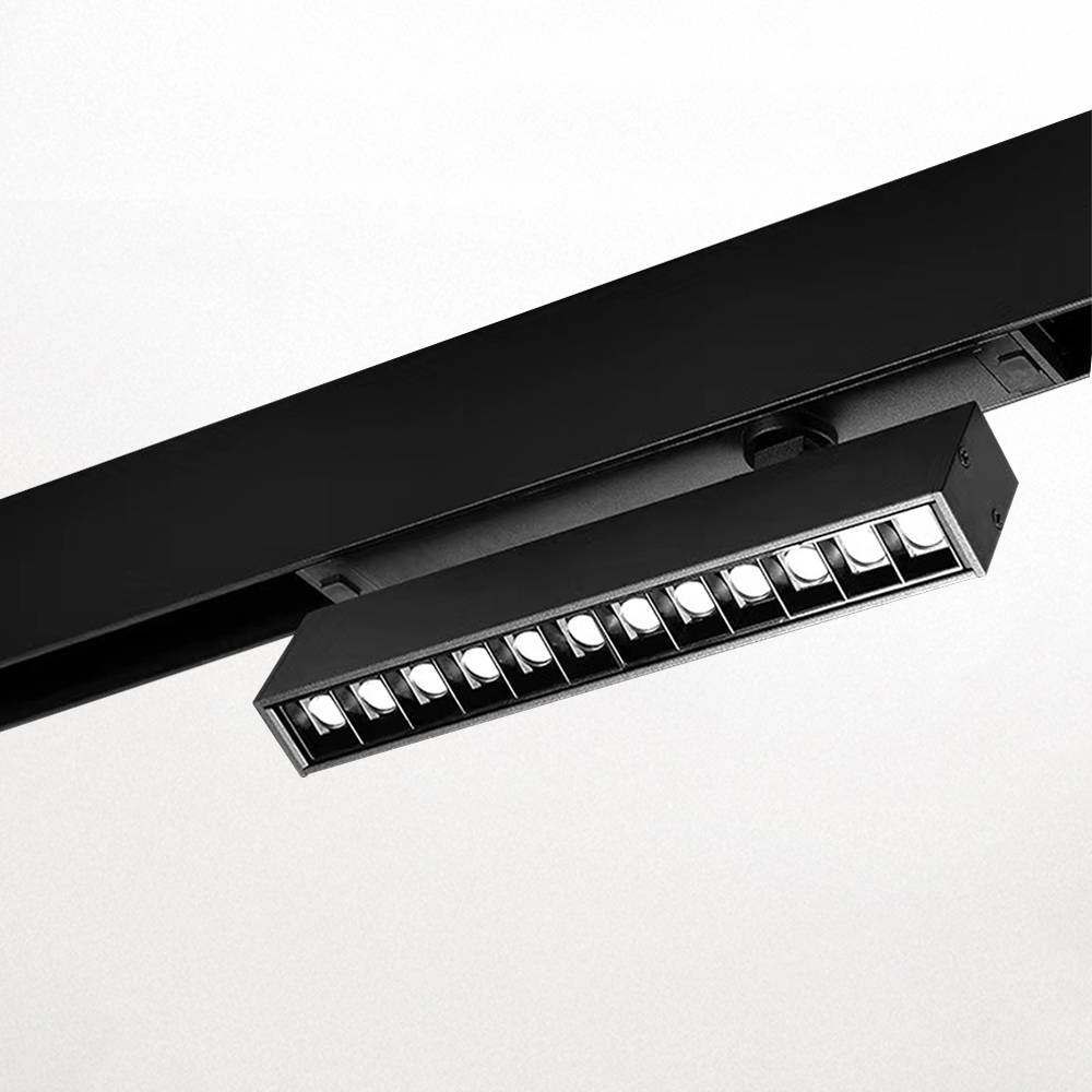 Spot LED 12W Magnetic Pliabil SMART CCT Negru Telecomanda