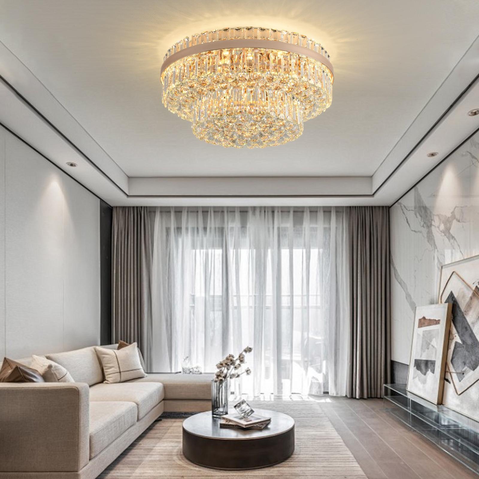 Candelabru Cristal Aplicat Luminaris Regal 60CM