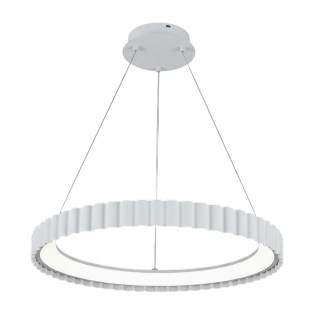Lustra LED Suspendata 62w PALLADIO 1 Segment White Echivalent 300W