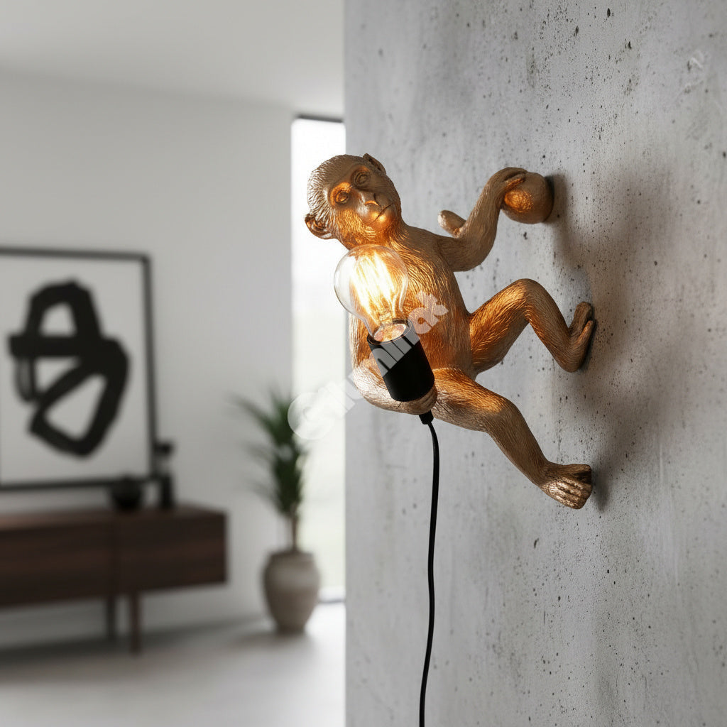 Aplica Monkey LOUY Gold