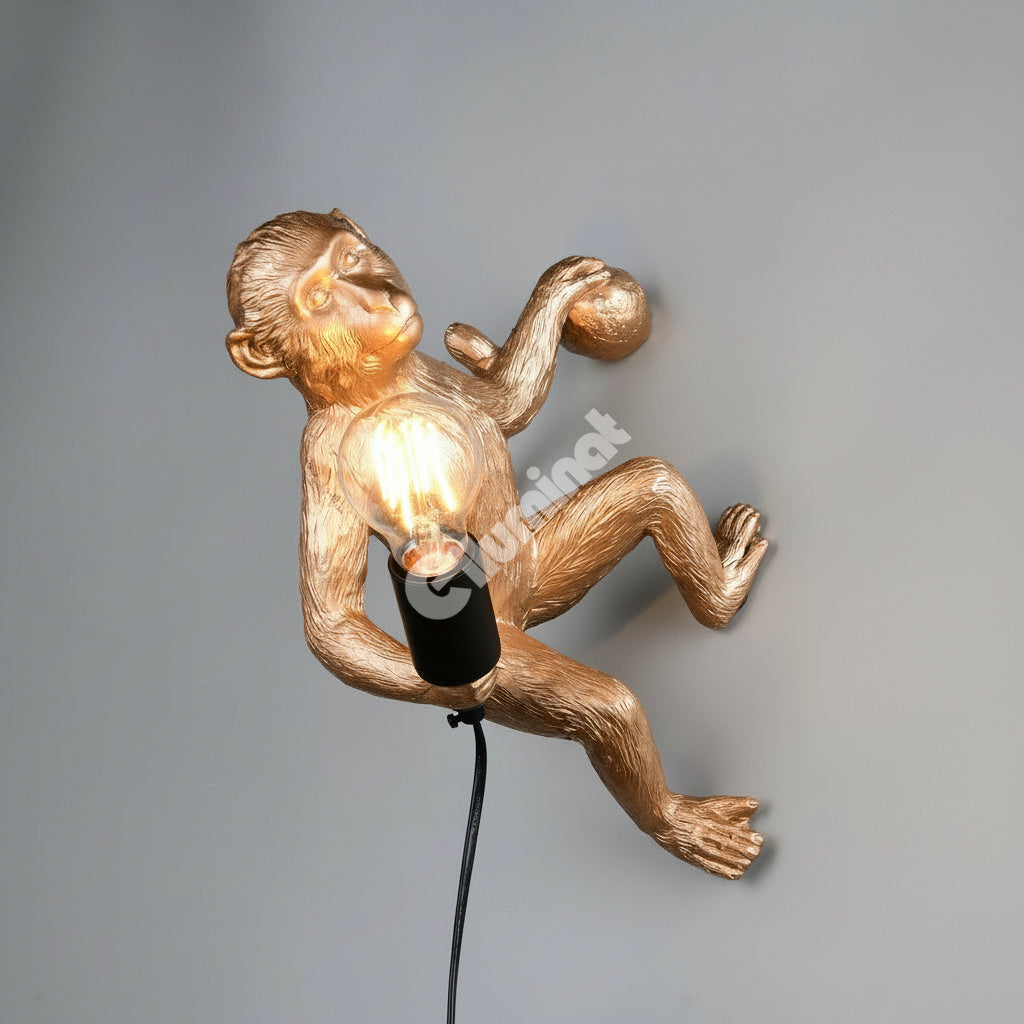 Aplica Monkey LOUY Gold